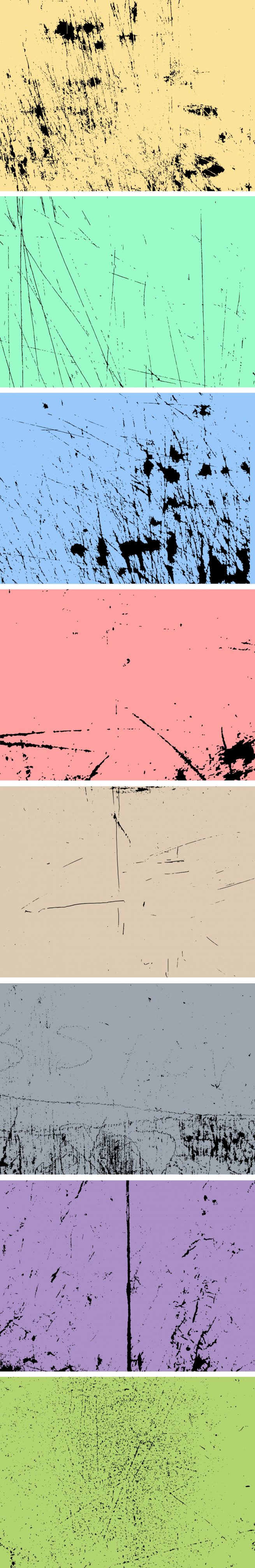 8 Free Scratch Vector Textures - GraphicsFuel