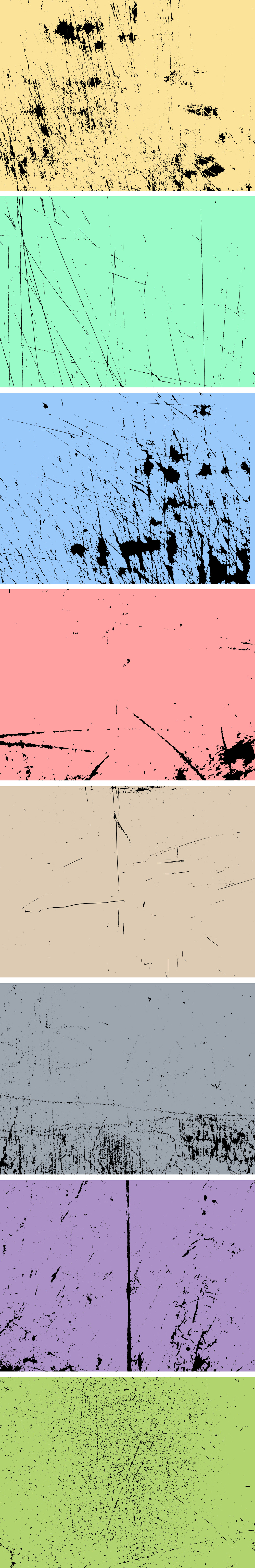 8 Free Scratch Vector Textures - GraphicsFuel