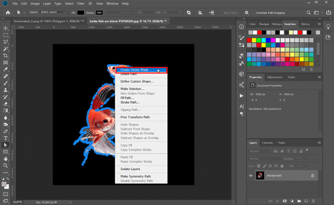 How to Vectorize an Image in Photoshop - GraphicsFuel